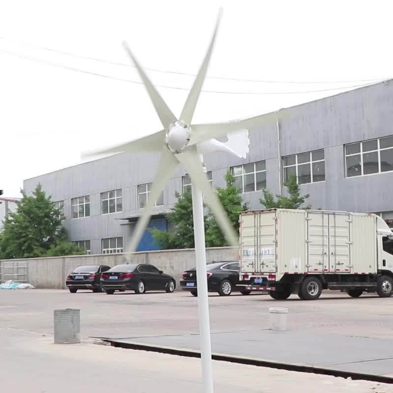 Factory 800w 12v 24v 48v Portable Wind Turbine Generator For Home Use ...