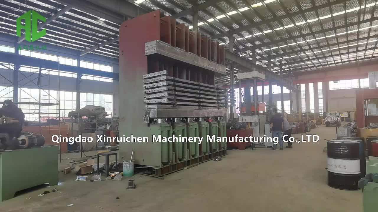 Jaw Type Rubber Molding Press Machine/c Type Rubber Plate Vulcanizing ...