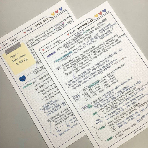 Lrice小米直播间韩国ins爆火set a record网格B5便签本-Taobao