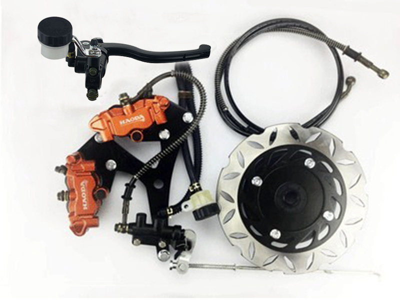 [USD 94.68] Motorcycle modified rear disc brake kit Back-riding stunt ...