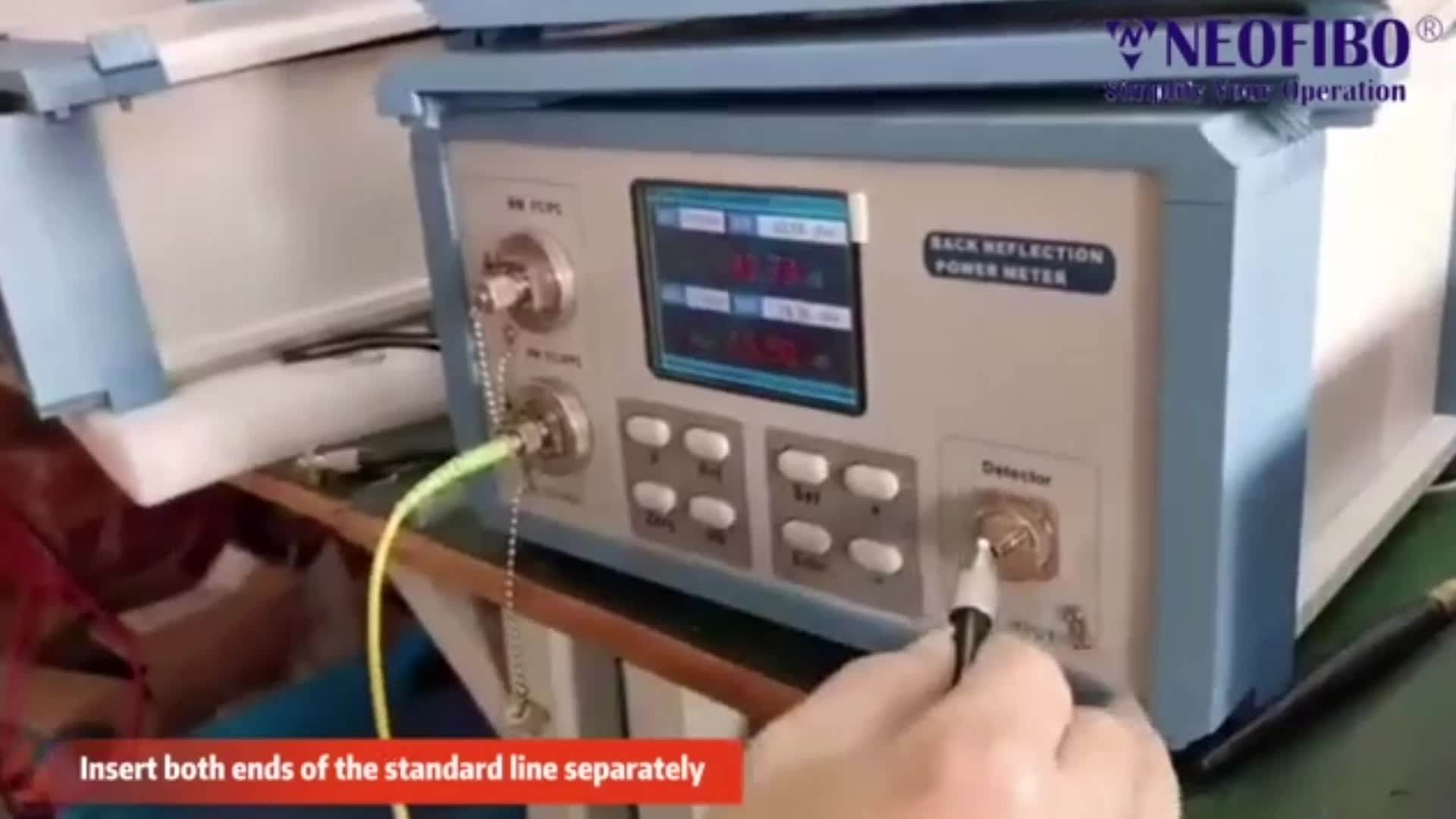 Neofibo Ilrl-6000 Insertion Loss Return Loss Meters Fiber Il&rl Test ...