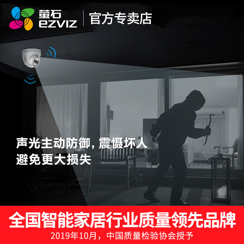 Fluorite Cloud C4 Wireless wifi Monitoring Camera Hemisphere HD Home ...