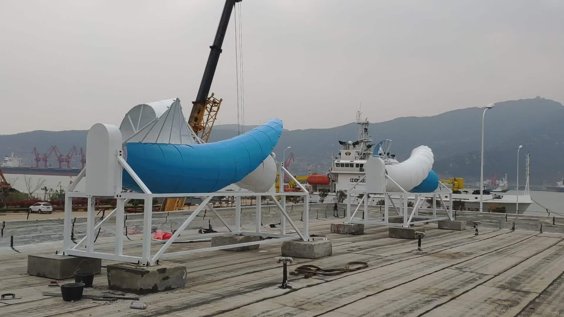 3kw 48v 96v Barrel Shape Vertical Axis Wind Turbine Generator Spiral ...