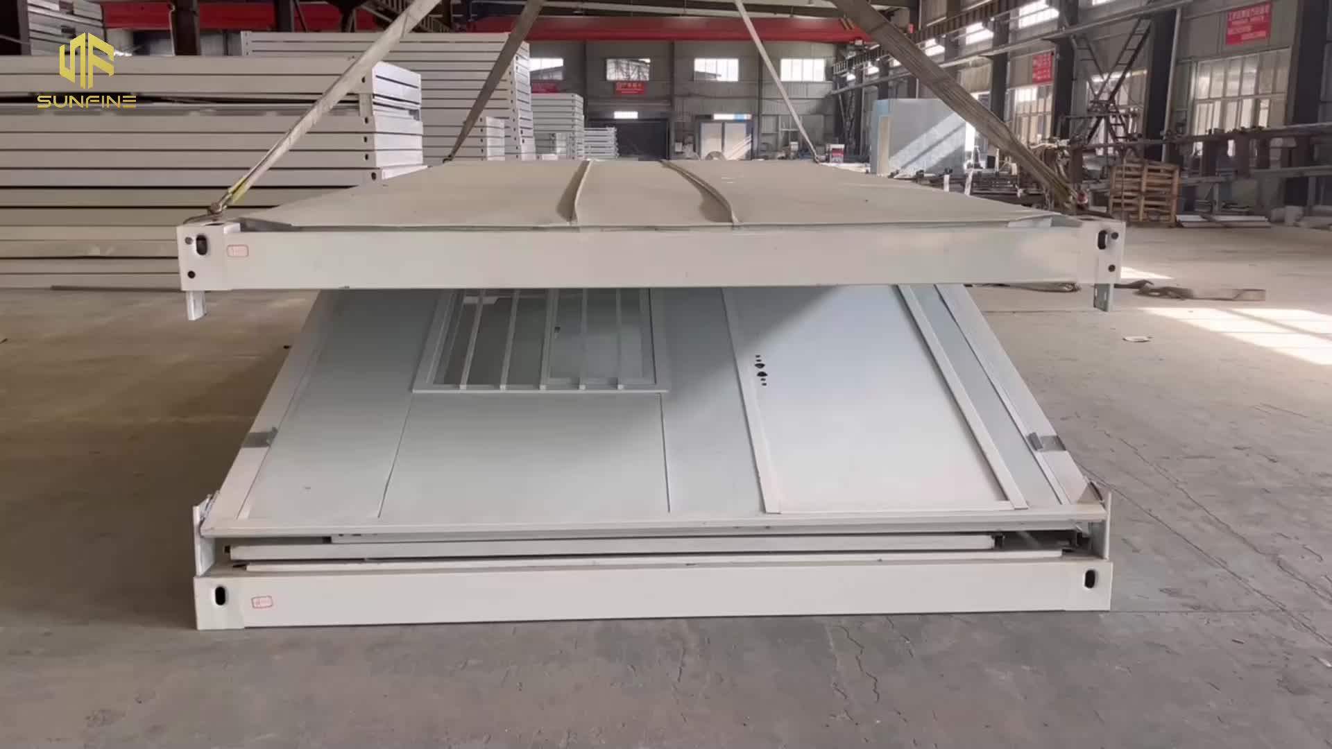 Prefabrik Ev Konteyner Prefabricated Movable Folding Tiny Homes/ 20ft ...