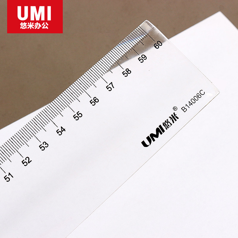 [USD 5.40] Yumi Plastic Straight Ruler 20 30 40 50 60cm Straight Ruler ...