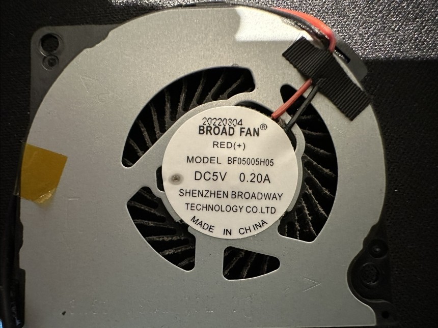 BROAD FAN BF05005H05 5V 0.20A 魔方M6 M5 M4迷你机散热风扇