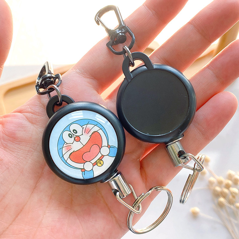 🔑告别钥匙烦恼！这款创意钢丝绳伸缩钥匙扣让你爱不释手！🌈-钥匙扣-淘宝好物网