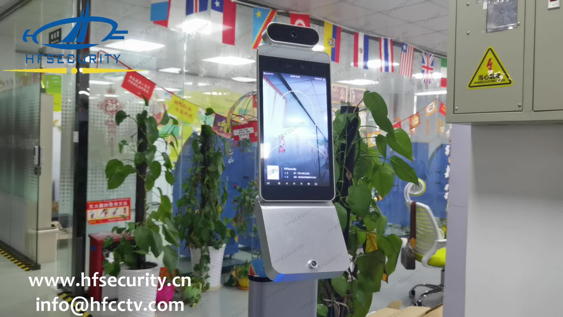 Hfsecurity Ra08t-a School Bus Attendance Alcohol Checker Face Recognition Door Access Control ...