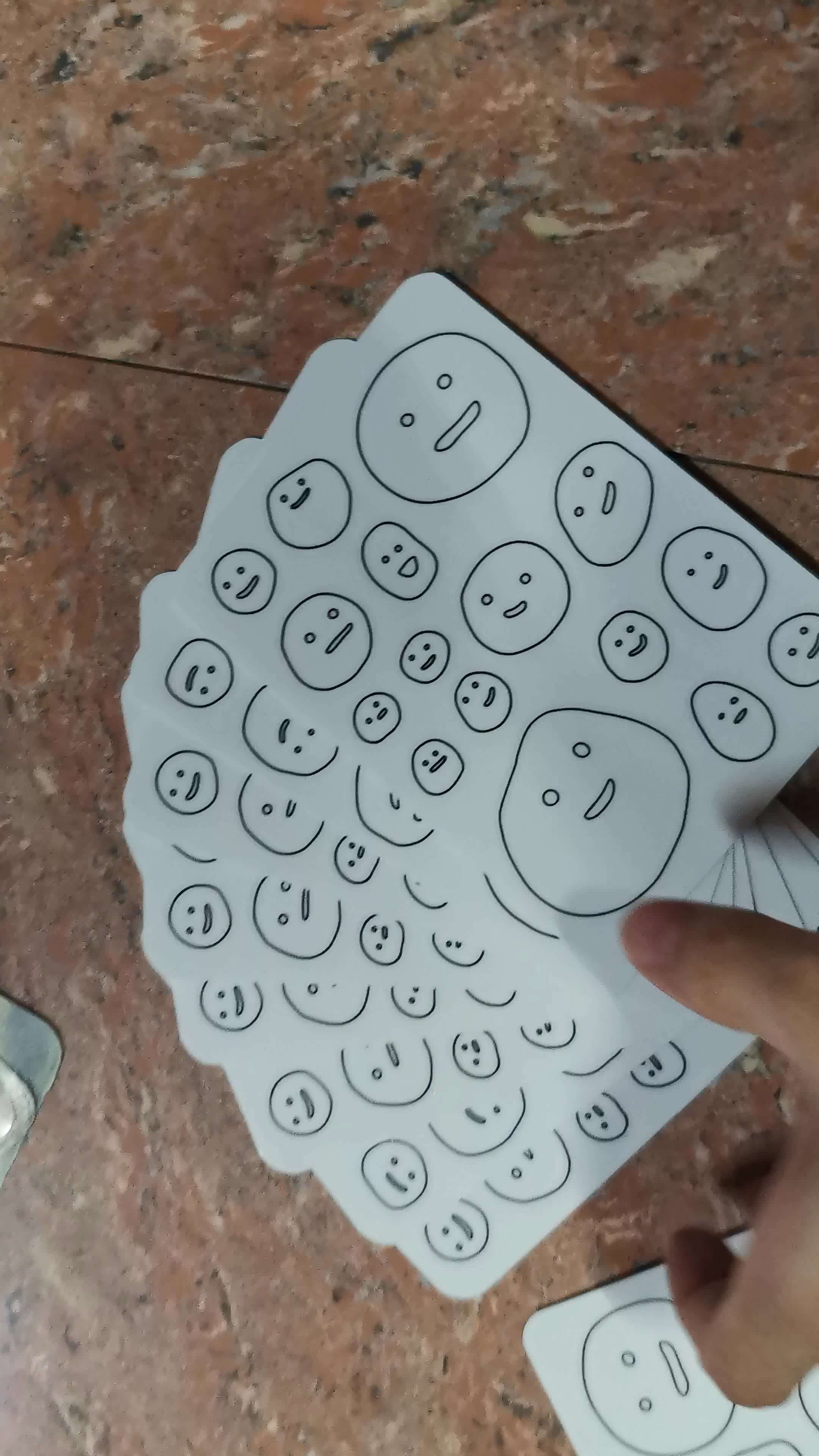 Kiss Cut Sheet Sticker Adhesive Vinyl Sticker Label Printing Custom ...