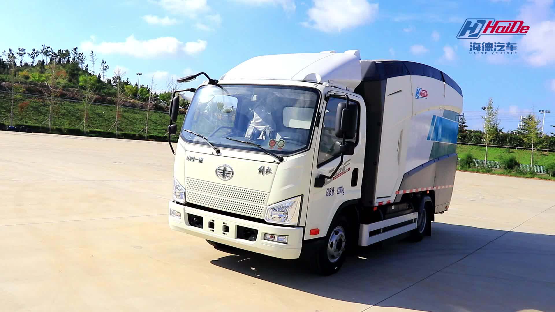 Mobile Trash Can Garbage Bin Washing And Cleaning Truck Cleaners ...