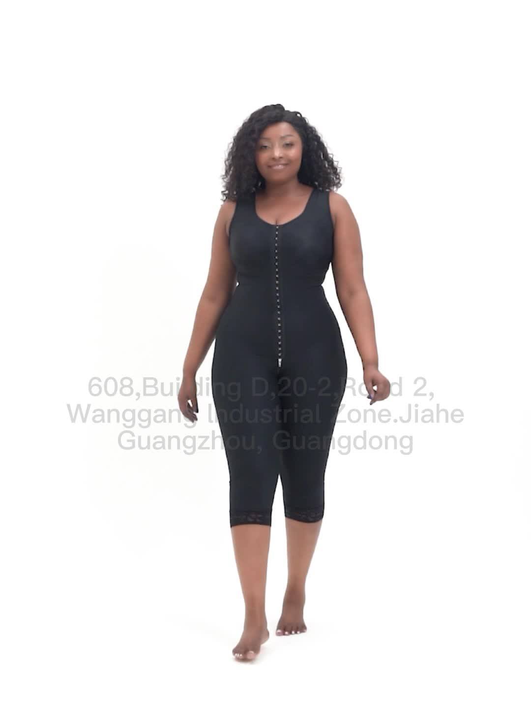 Wholesale Compression Knee Length Full Body Shaper Shapewear Post Op ...