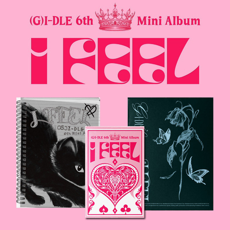 🌸【G-IDLE】新迷你专辑《I FEEL》周边大揭秘！收藏级CD+小卡海报，迷妹们准备好了吗？💖-其它-淘宝好物网