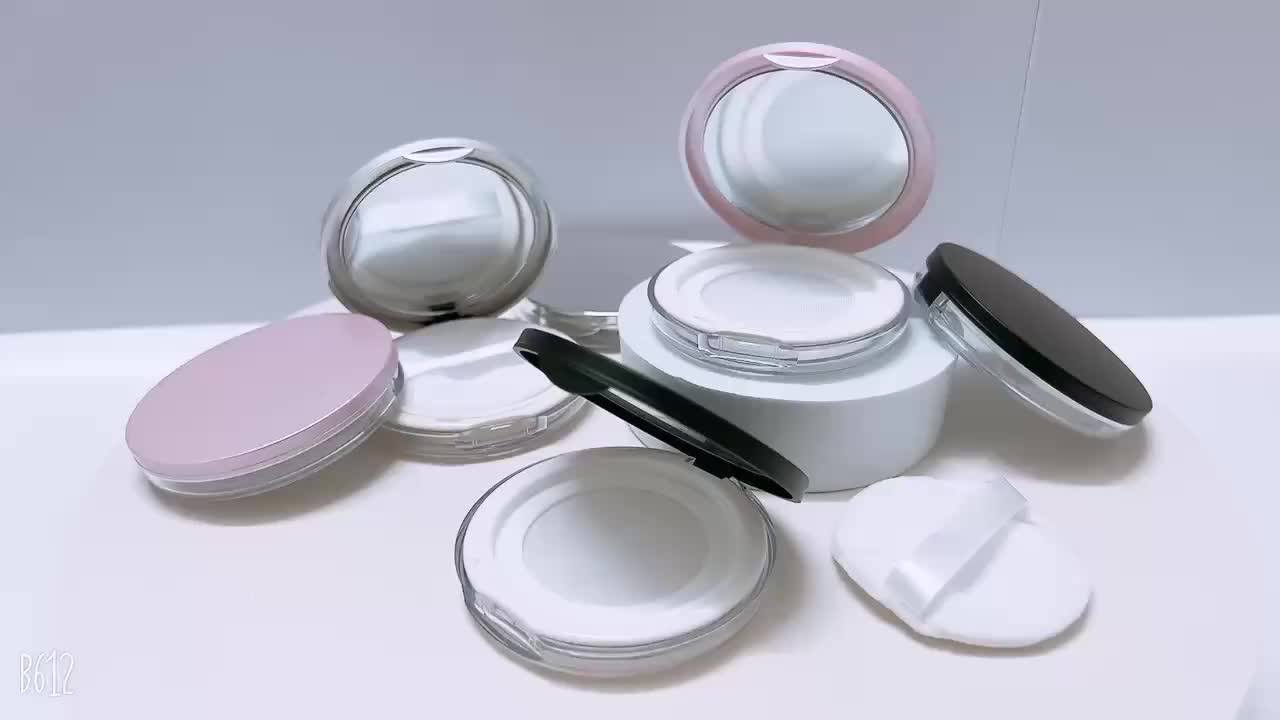 5g Empty Luxury Loose Powder Case With Sifter Stock Custom Pink/silver ...