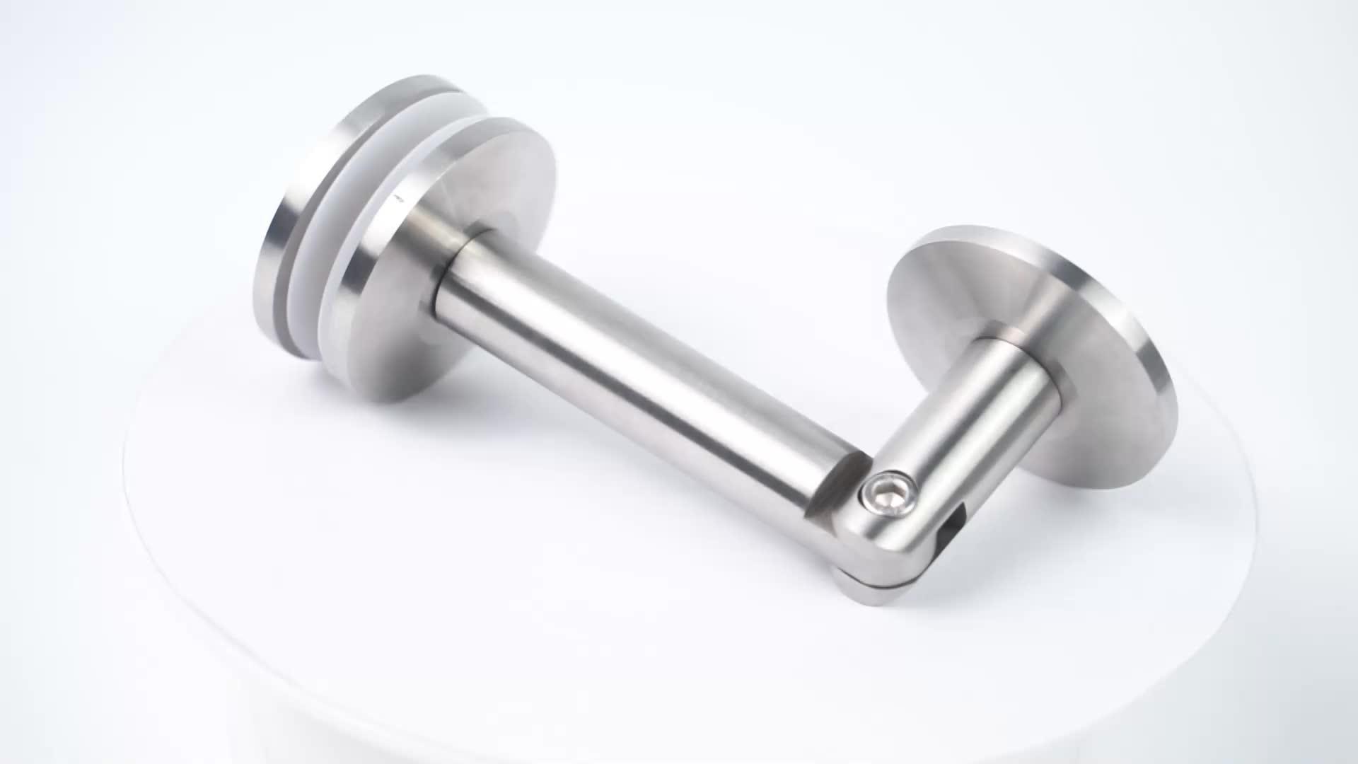 Outdoor Laminated Glass Roof Wall/rod Brackets Accessories Stainless ...