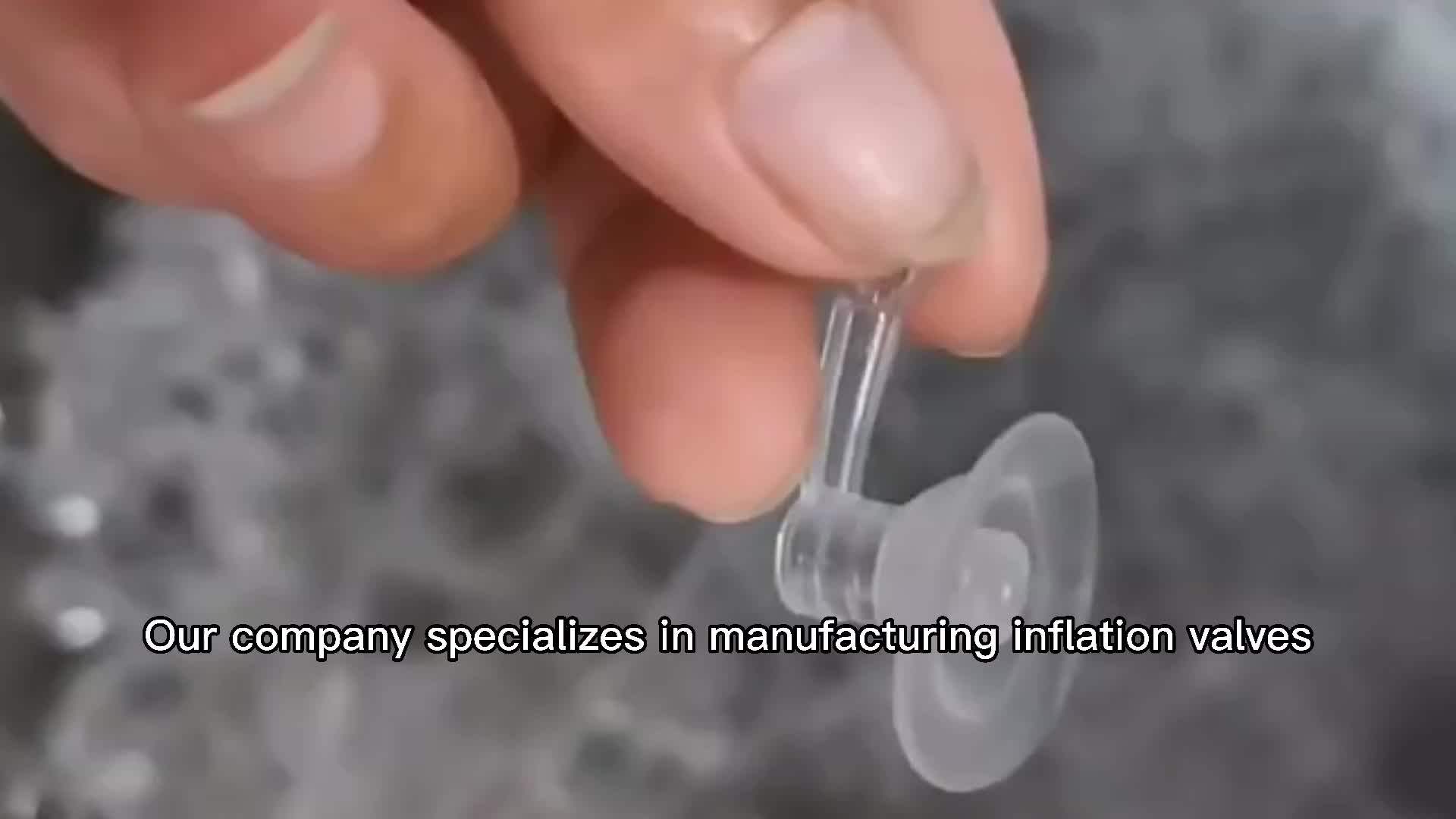 Wholesale Clear Pvc /tpu Inflation Valve With Fixed Plug Rapid ...