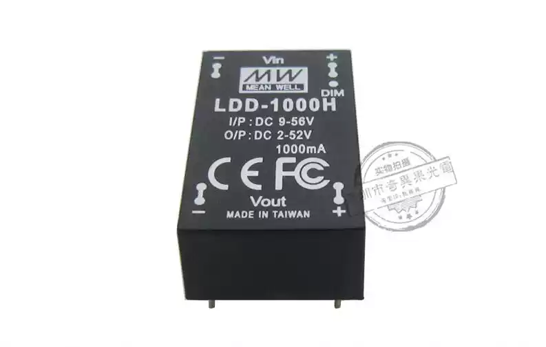 臺灣明緯MeanWell LDD-350 500 600 700 1000H恆流驅動開關電源