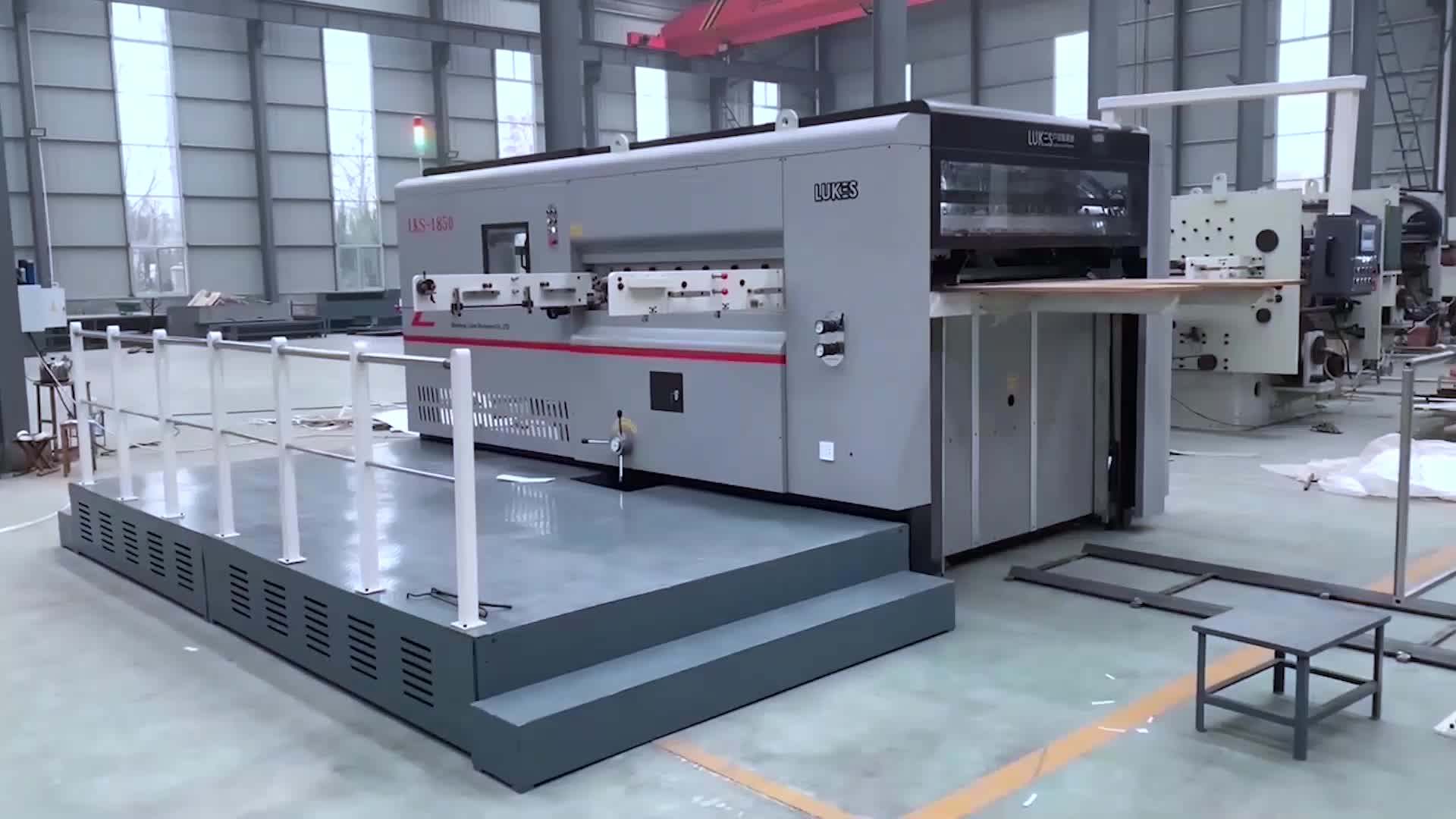 Semi Automatic Platform Flat Bed Die Cutting Machine / Corrugated Box ...