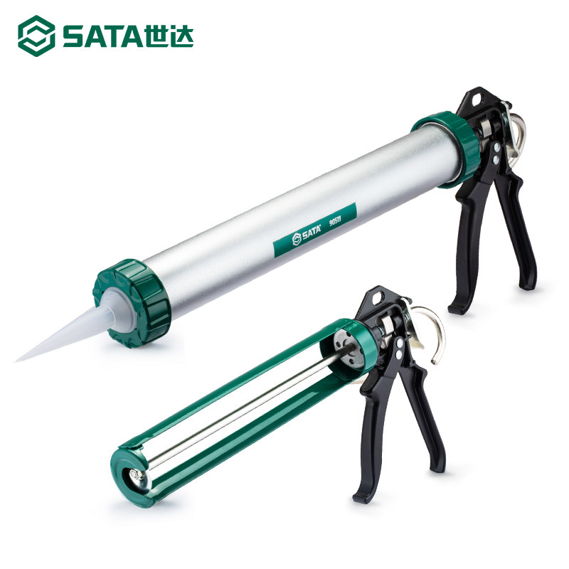 SATA世达硅胶枪90510测评！装修神器来了！9寸玻璃胶枪真的太香了😭-电器维修工具-淘宝百科网