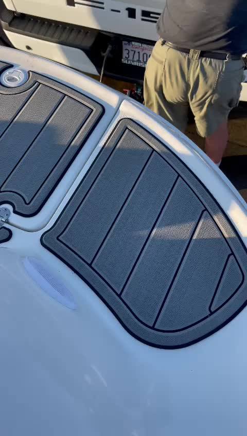 Four Winns 358v Swim Platform Step Boat Eva Faux Foam Teak Deck Floor ...