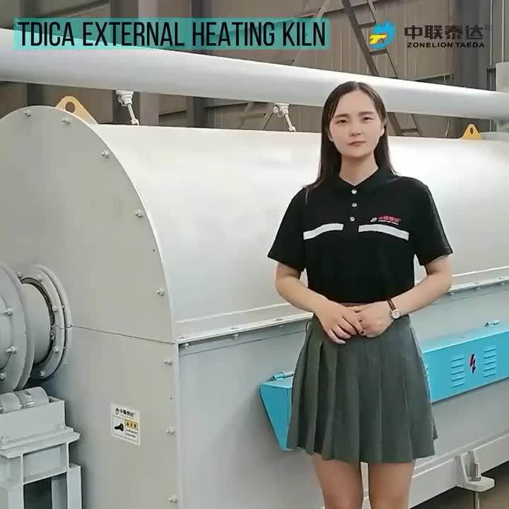 Small High Temperature 1000 Degree Electric Heating Calciner External ...