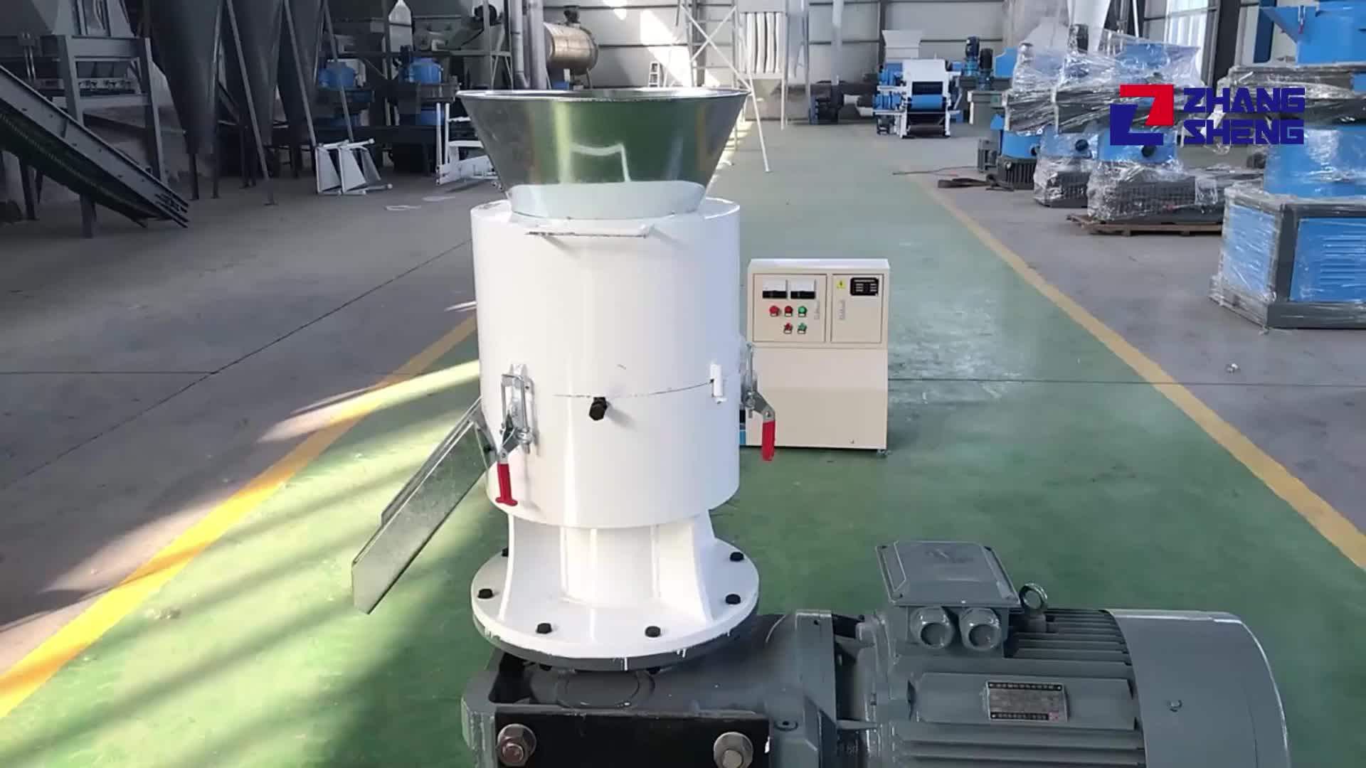 Flat Die Wood Pellet Mill Line Price Wood Pellet Making Machine Flat ...