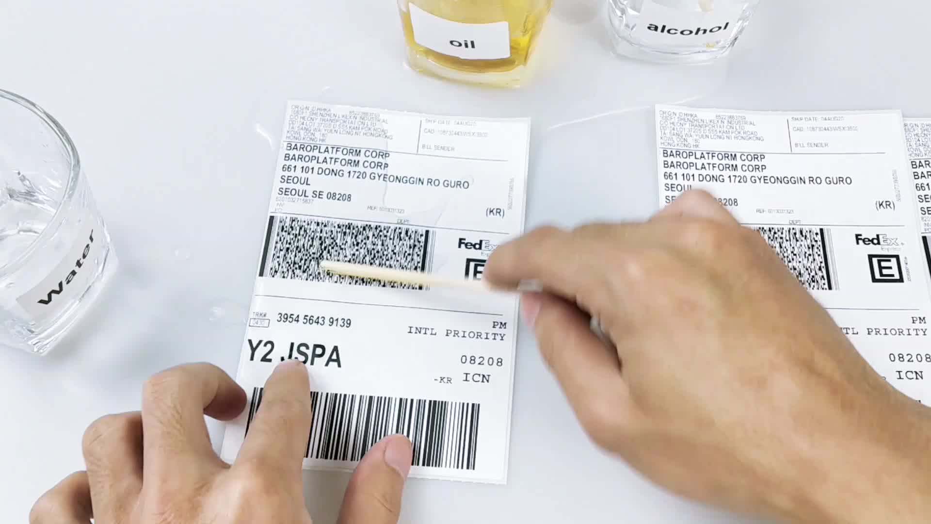 Free Sample 100x 150 Sticker Thermal Shipping Label 4x6 Shipping Label ...