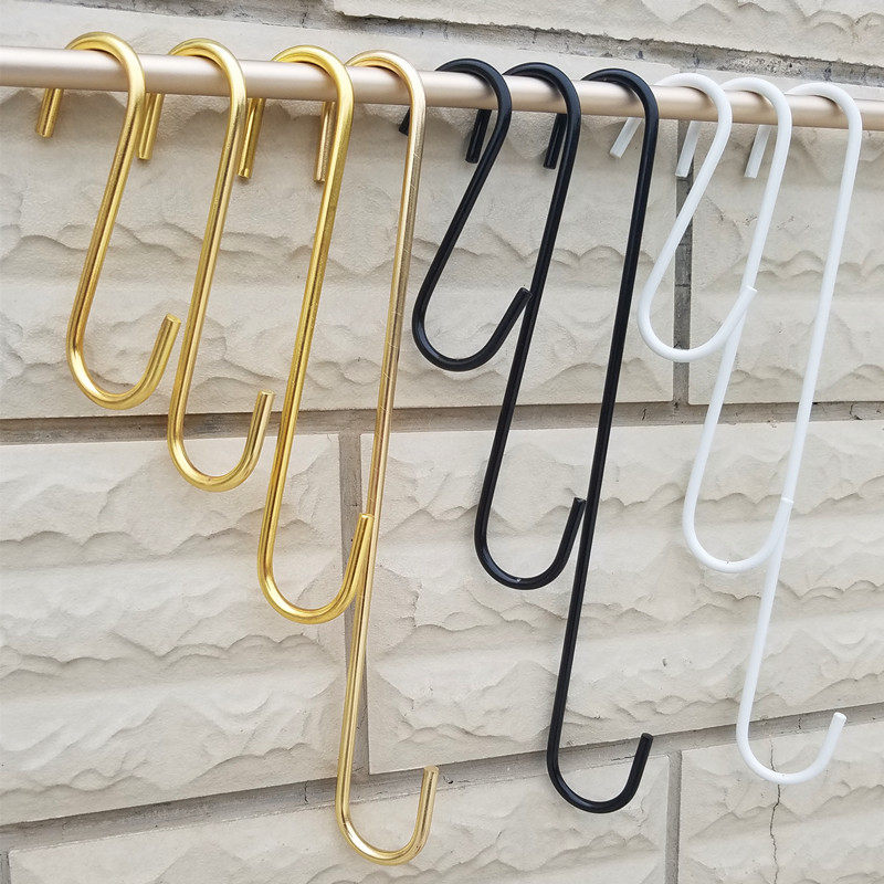 Buy Extended hook Hanger S hook clothing store hook hanging clothes ...
