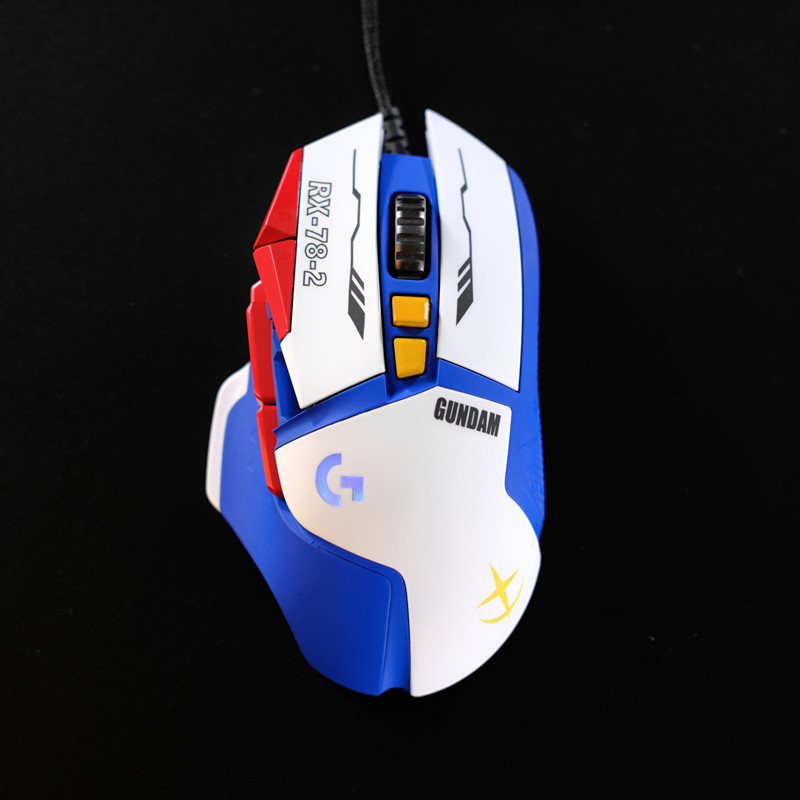 Mouse spray paint change color DIY customized white pink GPW ...