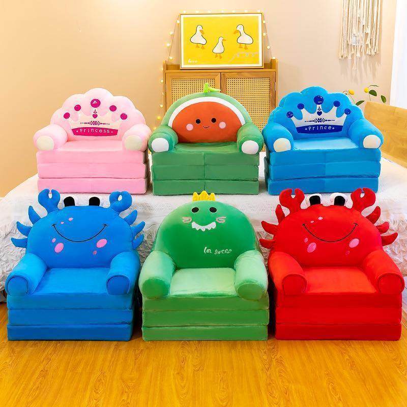 The best reading area for children 📚 🧸 Kids multi-layer folding plush ...