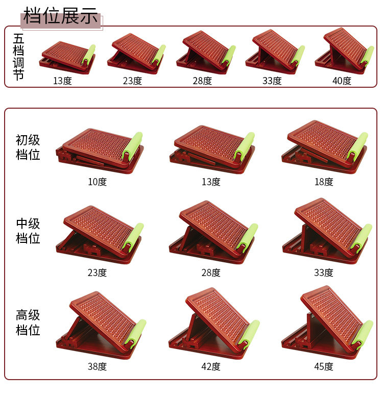 [USD 8.35] Multi-position Adjustment Plate Long-lasting Solid Wood Pull ...