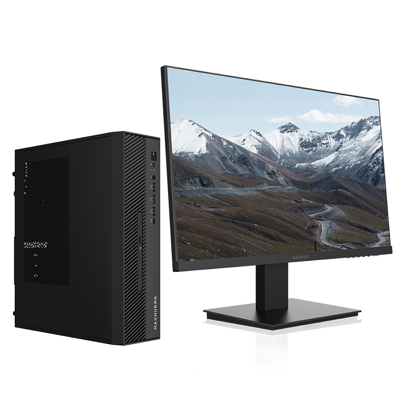 MAXHUB台式计算机DD21-DD21-2D16122：飞腾腾锐D2000/8G/256G SSD/1TB HDD/独显2G/DS24NC