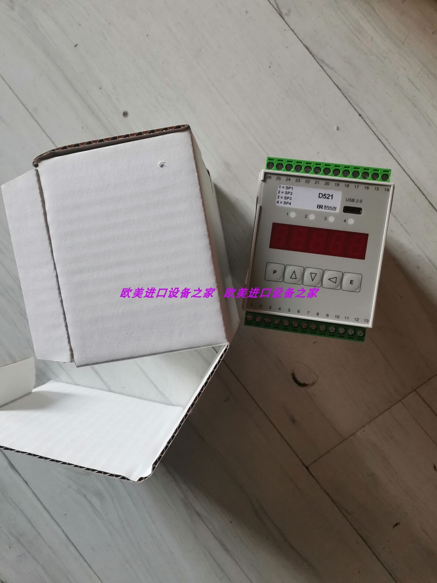 BRAUN D521.14智能转速表 D521.12转速表全新原装正品