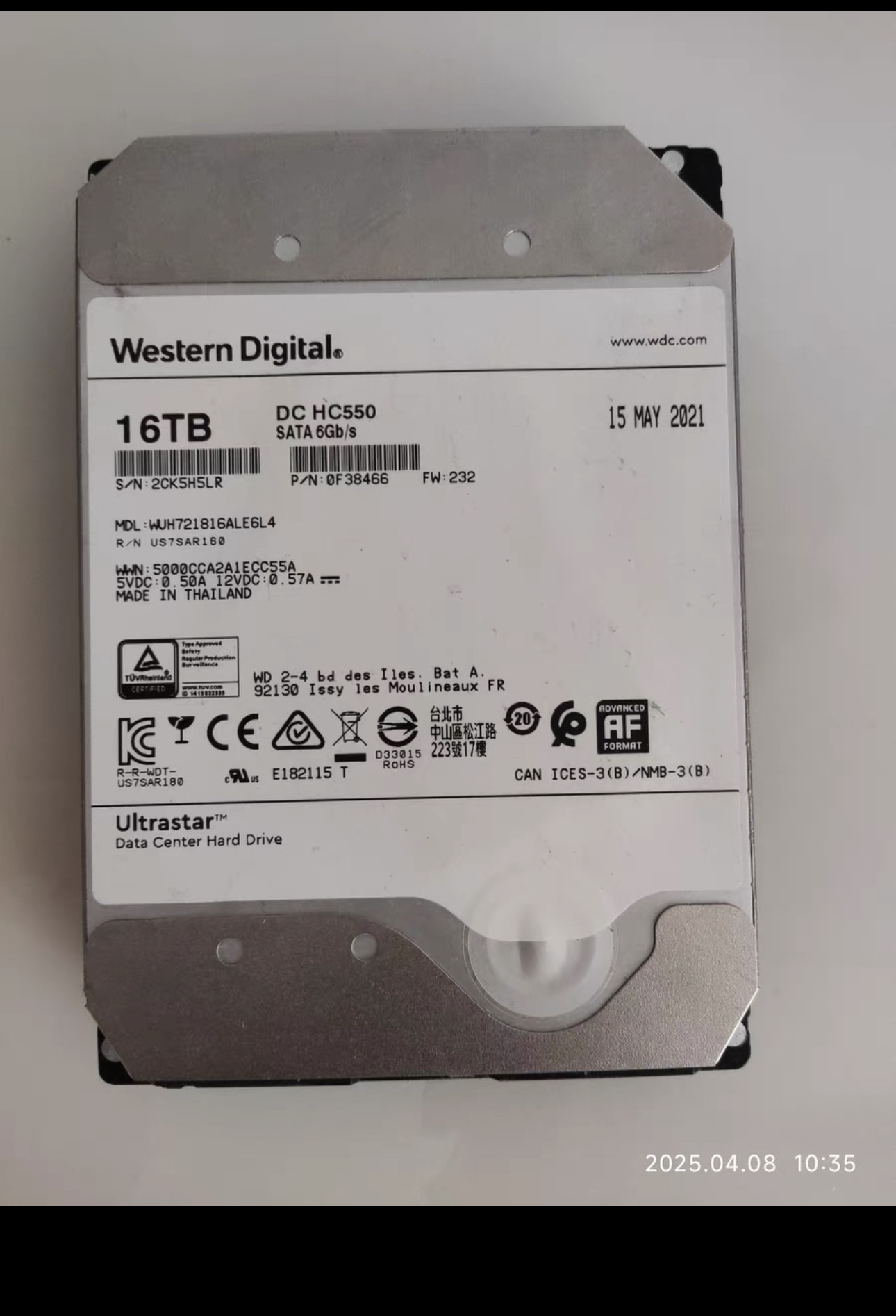 西数16T SATA 7200RPM台式机硬盘：家庭监控&企业存储的终极选择！-企业级硬盘-淘宝好物网