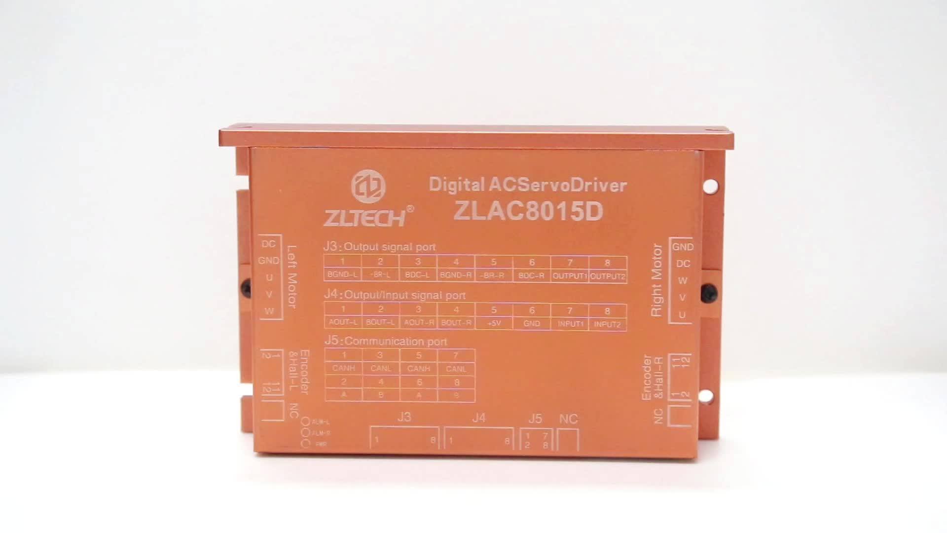 Zltech 3-phase 24v 36v 48v Dc 15a 500w Brushless Canopen Rs485 Ac Servo ...