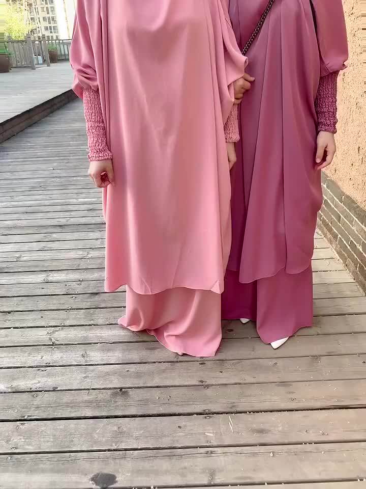 Muslim Burka Middle East Islamic Prayer 2022 Latest Islamic Jilbab Suit ...