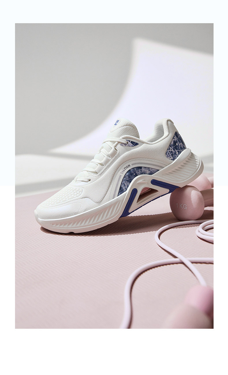 Anta Women National Team Training Weightlifting Shoes White/Blue – Anto ...