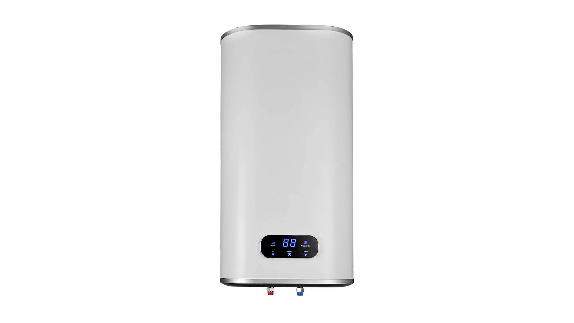 Temperature Display 30l 50l 80l 100l Vertical Flat Ss Tank Shower ...