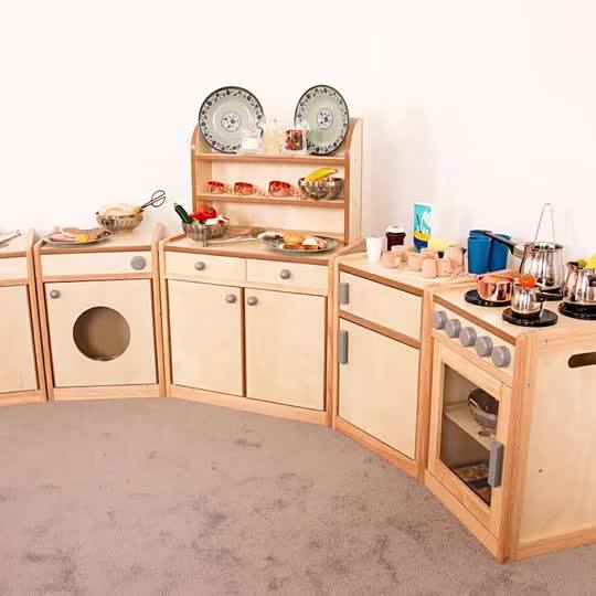 Kids Play Wooden Kitchen For Children Top Quality Children Kitchen Sets ...