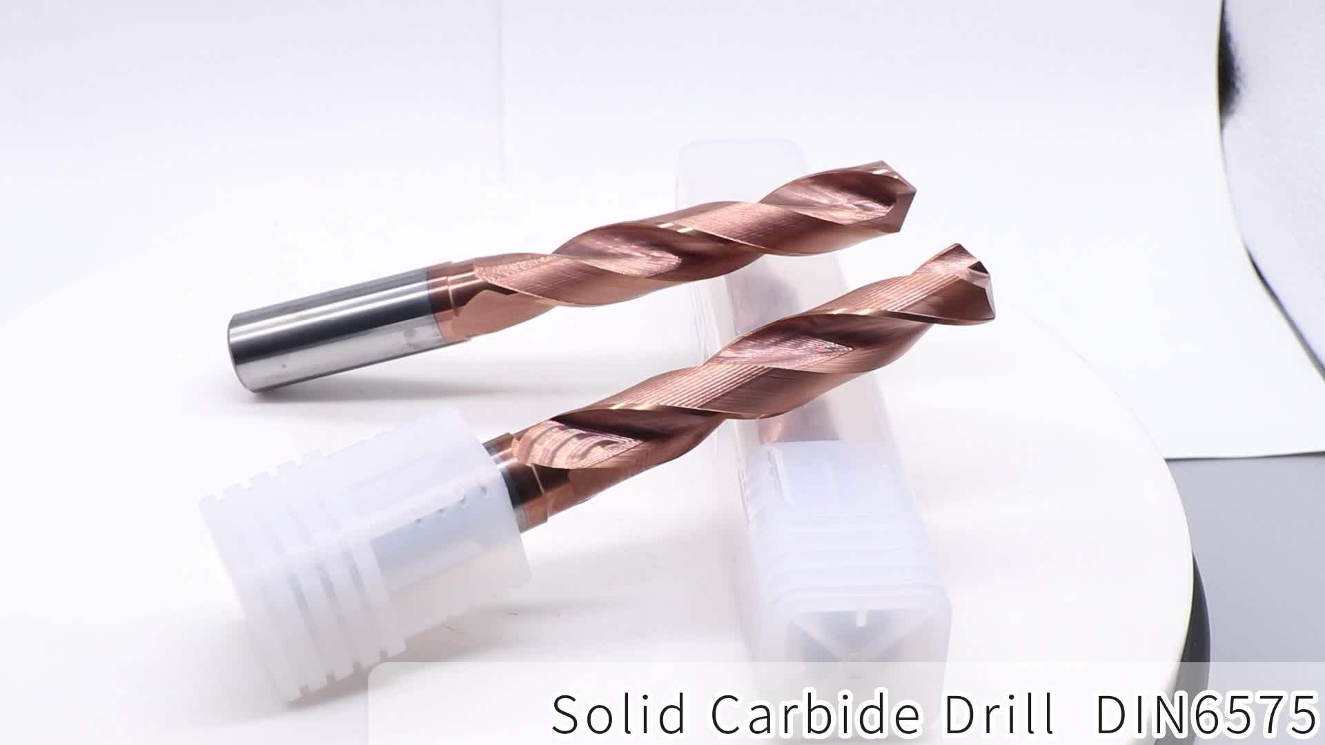 Unt Freze Cnc Machine Tools Fresa 2 Flutes Hrc60 Twist Solid Tungsten ...