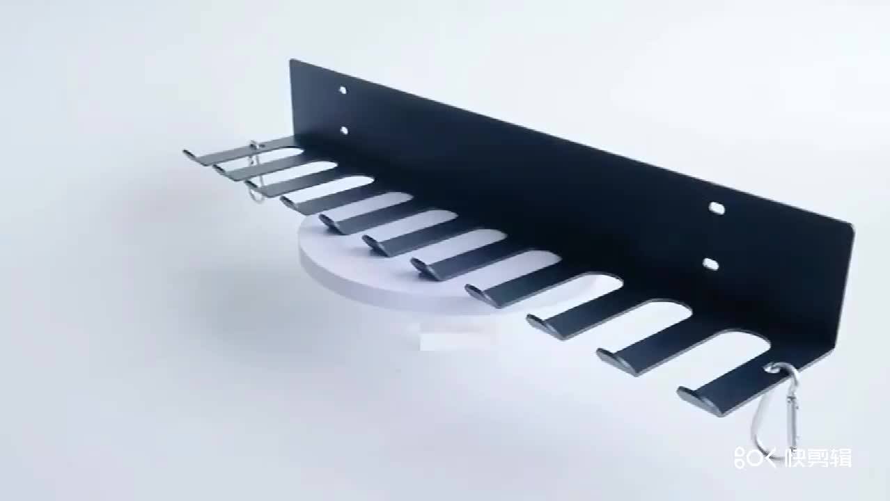 Wall-mounted Cable Hooks And Organizers,11 Cable Slots Cable Hooks,Iron ...