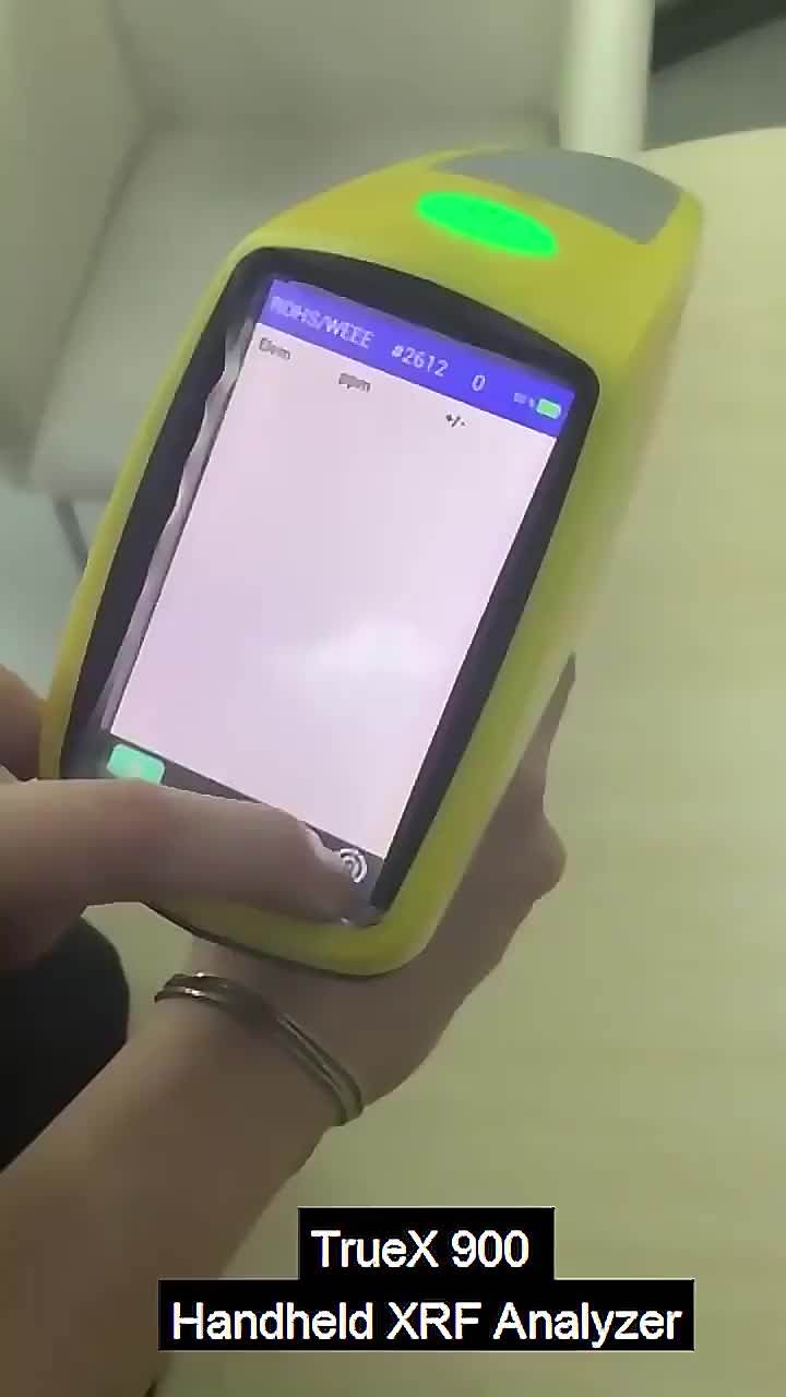 Portable X-ray Fluorescence Spectrometer Handheld Gun Xrf Metal ...