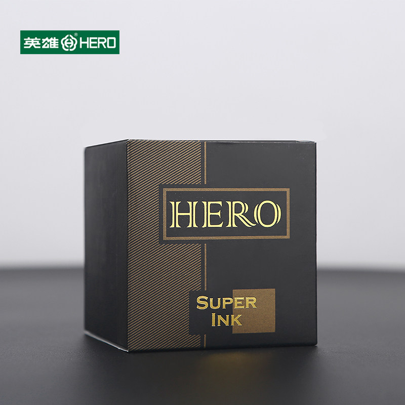HERO英雄墨水204黑蓝黑50ML大瓶装，钢笔爱好者的福音？🧐深度测评--淘宝好物网