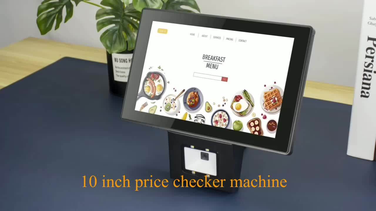 10.1 Price Chcker Qr Code Scanner Module T100 Supermarket Price Checker ...