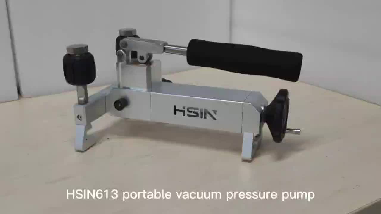 Hsin613 Calibratoin Pressure Pump Portable Vacuum Pressure Calibration ...
