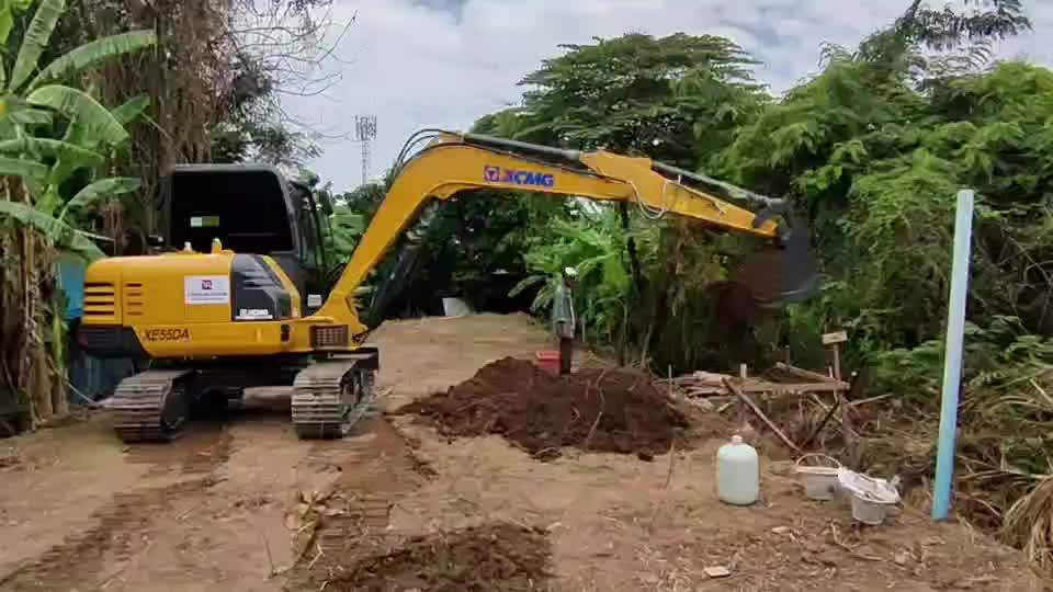 Xcmg Xe55da Ce Mini Excavator 5 Ton Chinese Manufacturer Small Digger ...