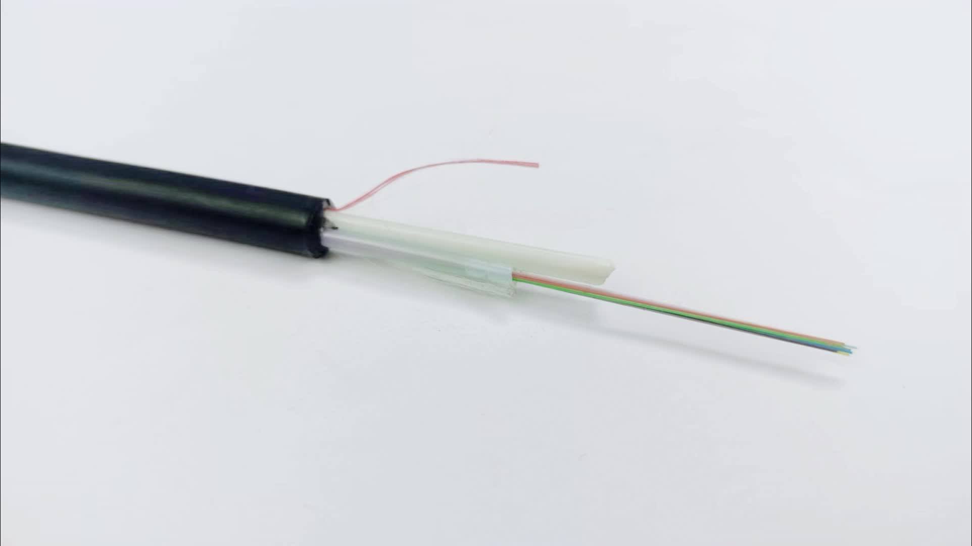 Mini Adss 12core Aerial Cable Fibra Optica Adss 6 8 12 24 Hilos Span ...