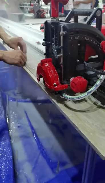 3200mm Electric Automatic Tile Cutting Machine 30mm Cutting Thickness ...