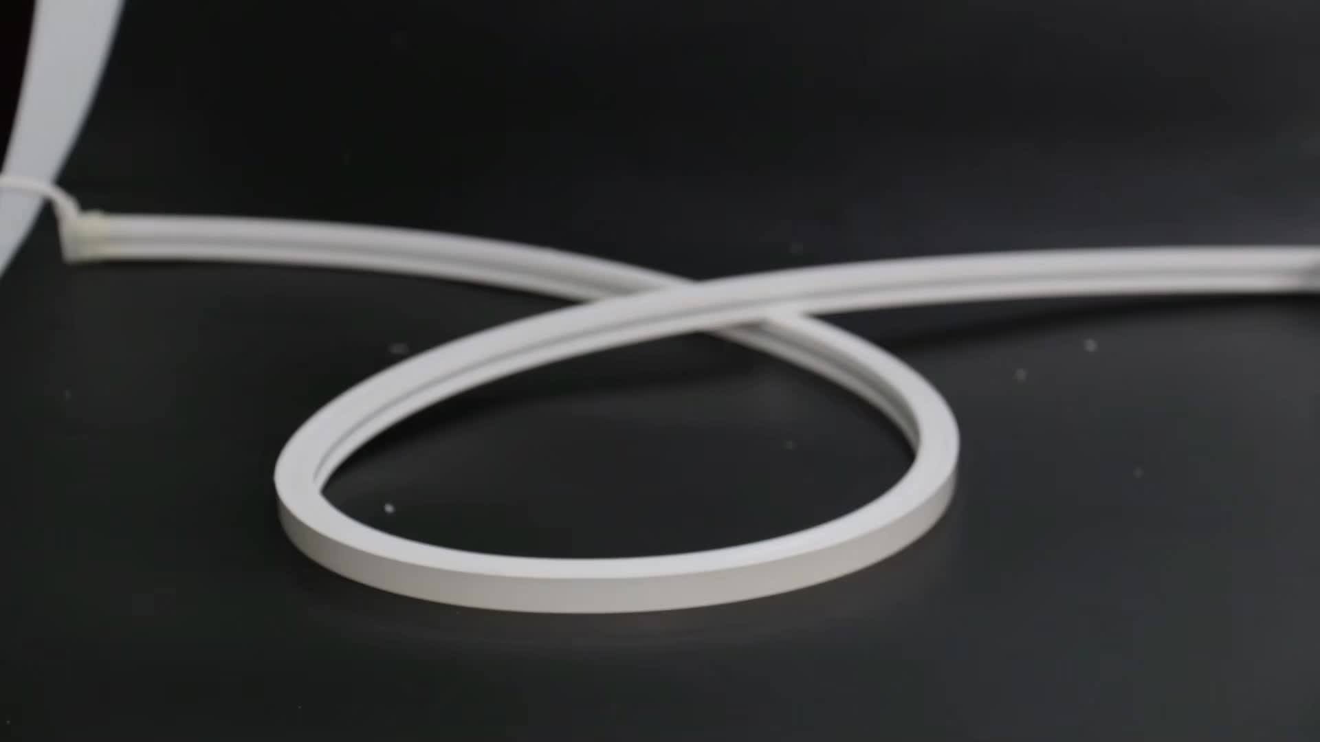 Indoor Home Decor Showcase Lighting Silicone 10x10mm Vertical Bending ...