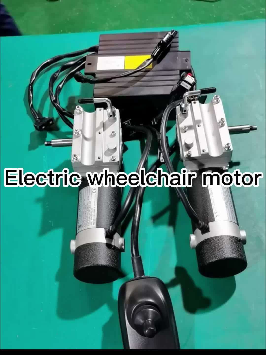 Permanent Magnet 250w Waterproof Electric Wheelchair Brush 24v Gear Dc ...