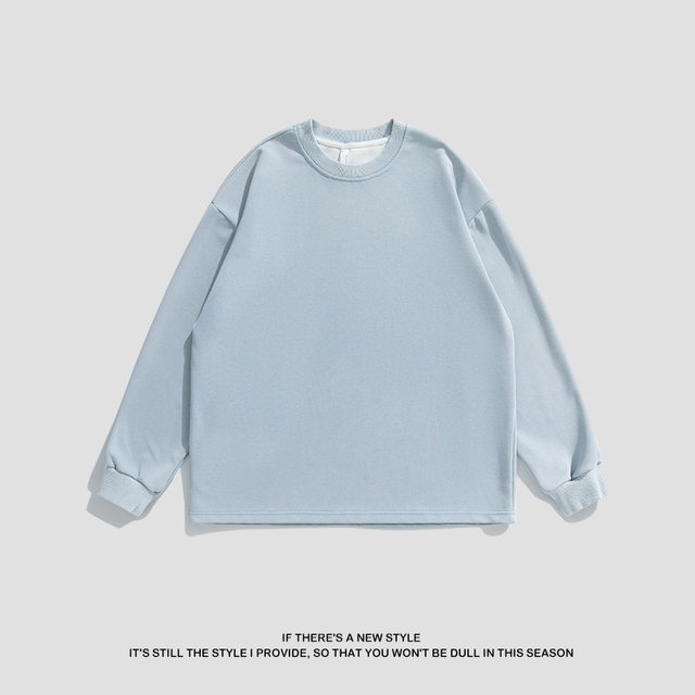 dw trendy brand sweatshirt men's 2023 spring new heavy wash top round ...